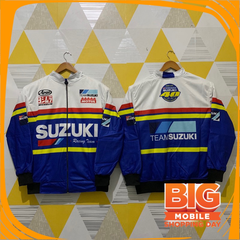 Jual JAKET RACING NASCAR MOTOR BALAP/ JAKET MOTOR TEAM SUZUKI TERBARU ...