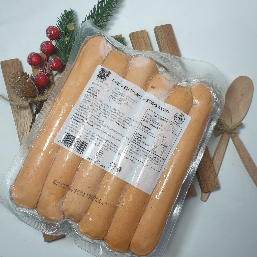Jual EL Primo Sosis Sapi / Sosis EL Primo Beef Picnic / EL Primo Sosis ...