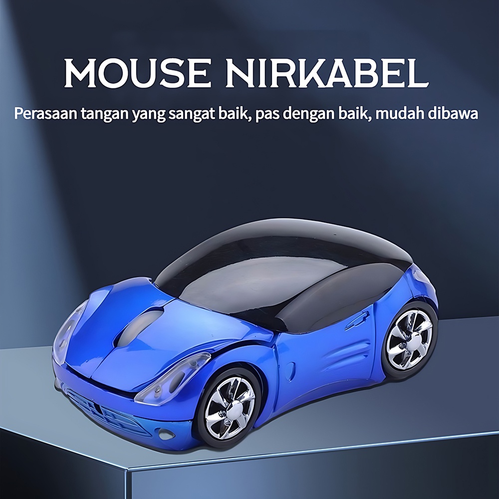 Jual Mouse Wireless mobil Ferrari unik Optical Wireless Optical Mouse 2 ...