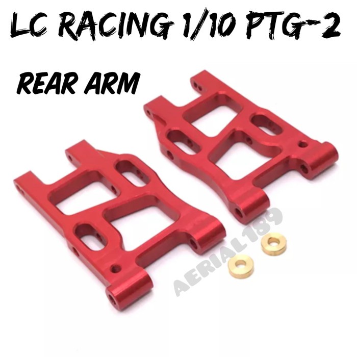 Jual Upgrade metal arm knuckle front rear hub RC LC Racing 1/10 PTG2 PTG-2R - Rear Knuckle ...