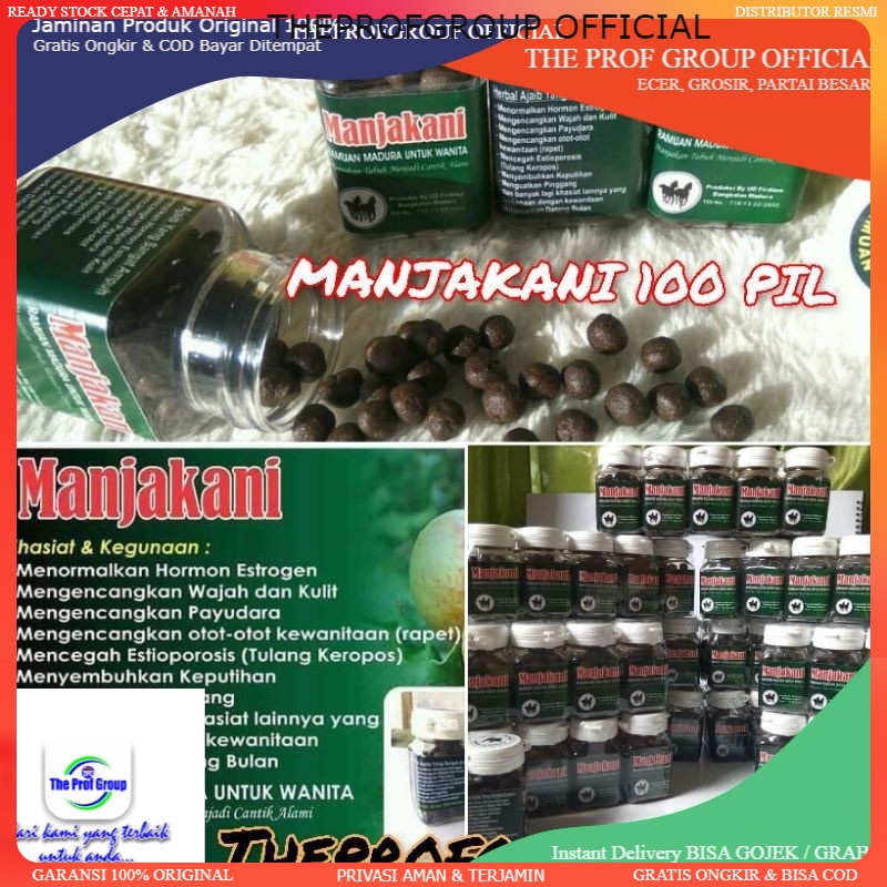 Jual Manjakani Majakani 100pil - Manjakani Madura Asli Jamu Ramuan ...