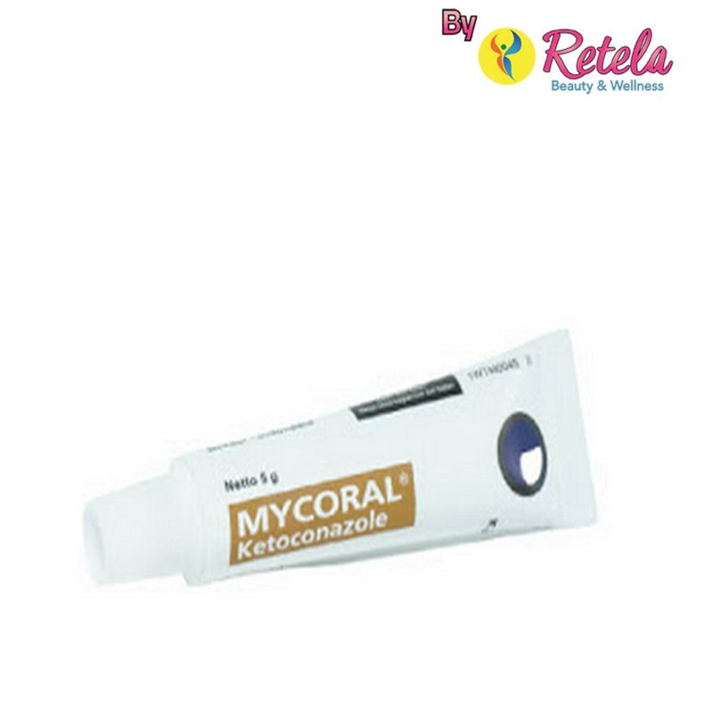 Jual MYCORAL 2% CREAM 5GR ( Ketoconazole 2% ) | Shopee Indonesia