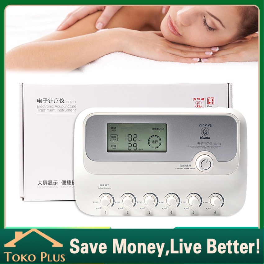 Jual Stimulator Akupuntur Hwato SDZ III 3 Electric Alat Tens ...