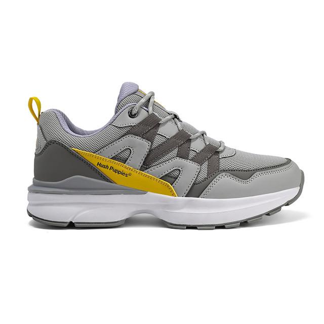 Jual Hush Puppies Sneaker Pria Marshall Grey | Shopee Indonesia