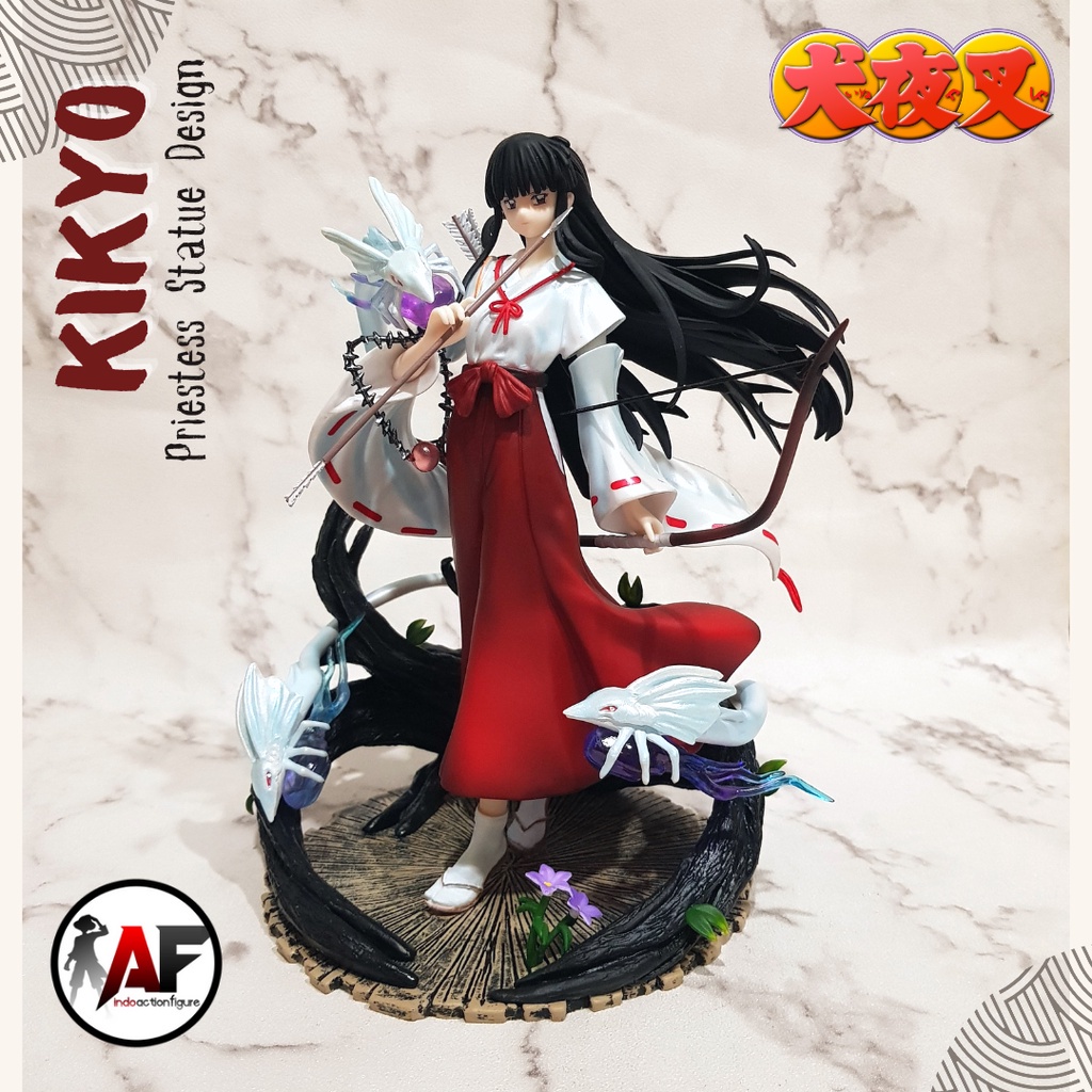 Jual Action Figure Statue Inuyasha Kikyo Priestess ver. Miko design ...