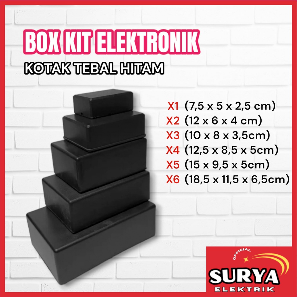 Jual Box / Kotak / Casing Kit Rangkaian Komponen Elektronik Plastik DIY ...