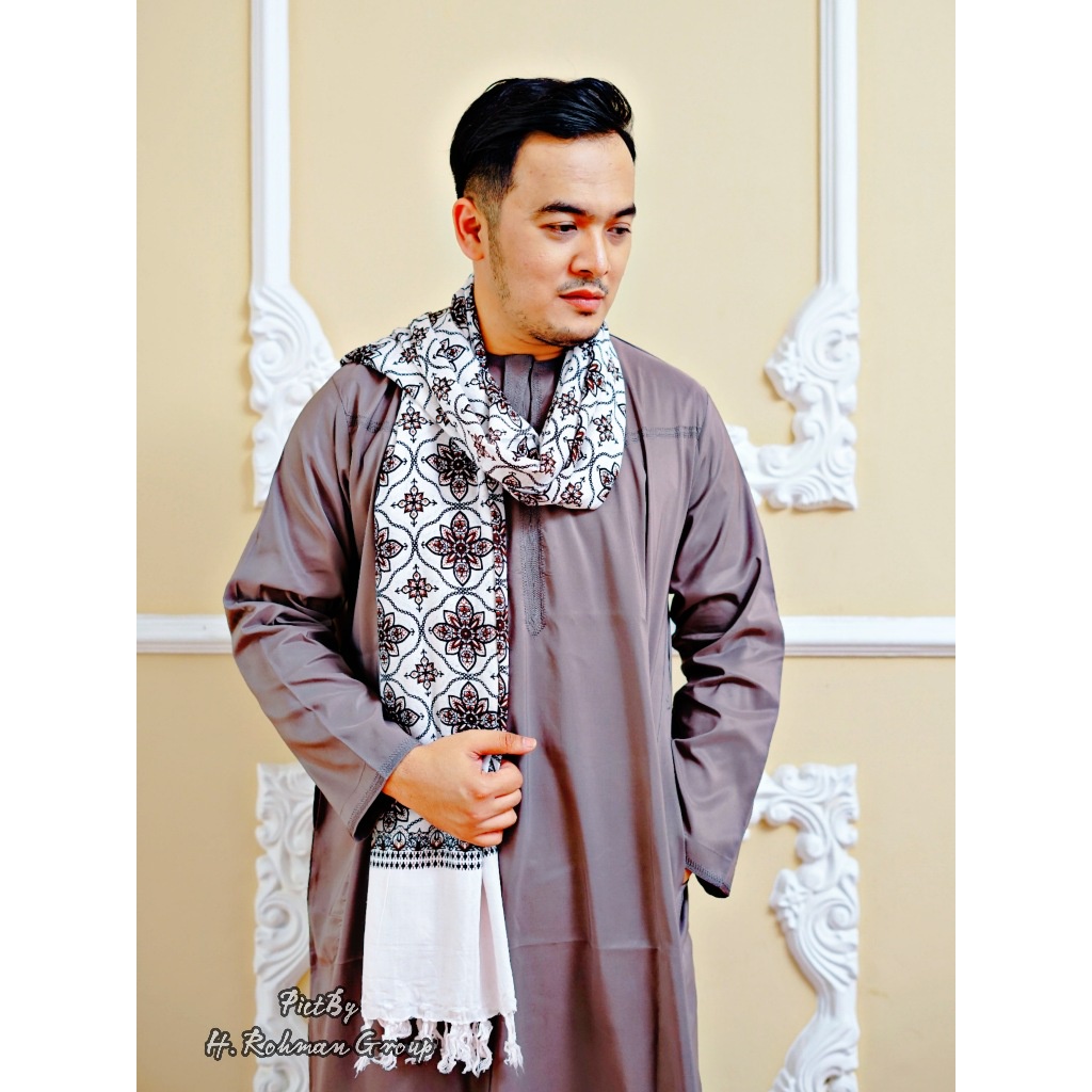 Jual Sorban Surban laki laki Dewasa Rida Yaman Motif Ethnik Kashmiri ...