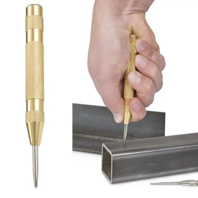 Jual Automatic Center Punch Penanda Titik Bor - Taffware | Shopee Indonesia