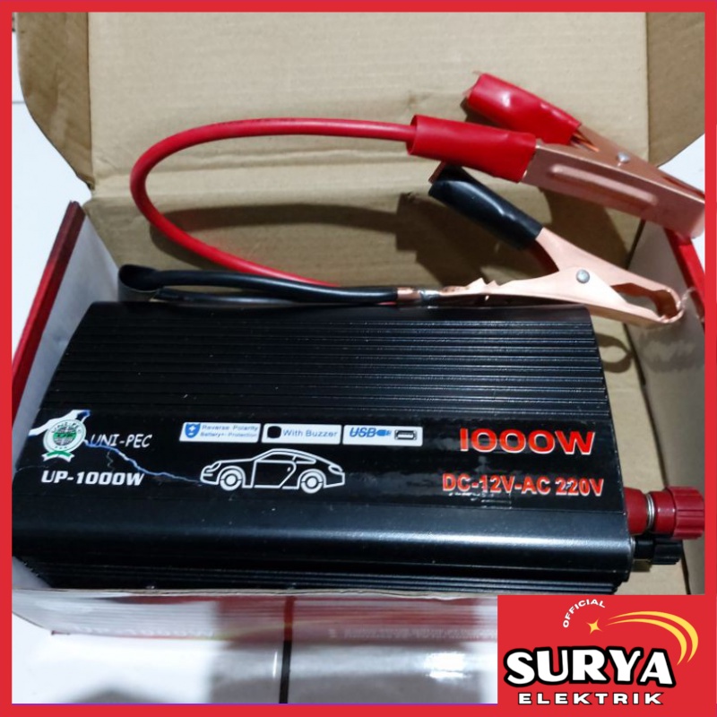 Jual Power Inverter Fuse Luar DC to AC 350 / 500 / 1000 / 1200 / 1500 ...