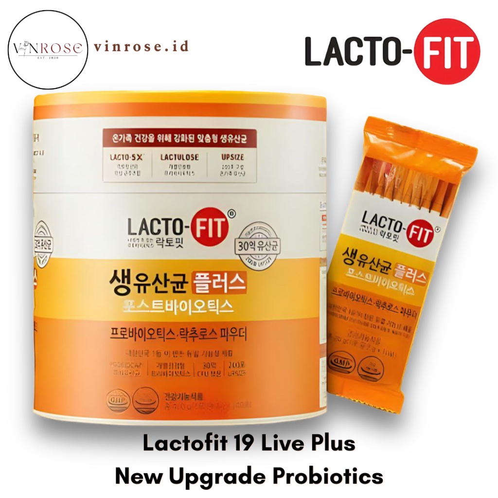 Jual [1 Box] Lactofit 19 Live Plus New Upgrade Probiotics Korea ...