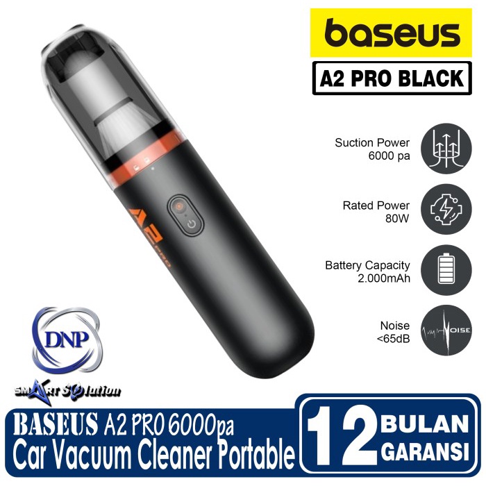 Jual Baseus A2Pro Car Vacuum Cleaner 6000pa Penyedot Debu Mobil dan Rumah | Shopee Indonesia