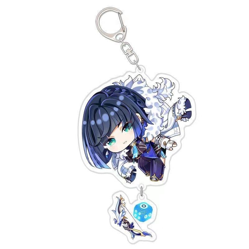 Jual Keychain Akrilik Yelan Genshin Impact Gantungan Kunci | Shopee ...