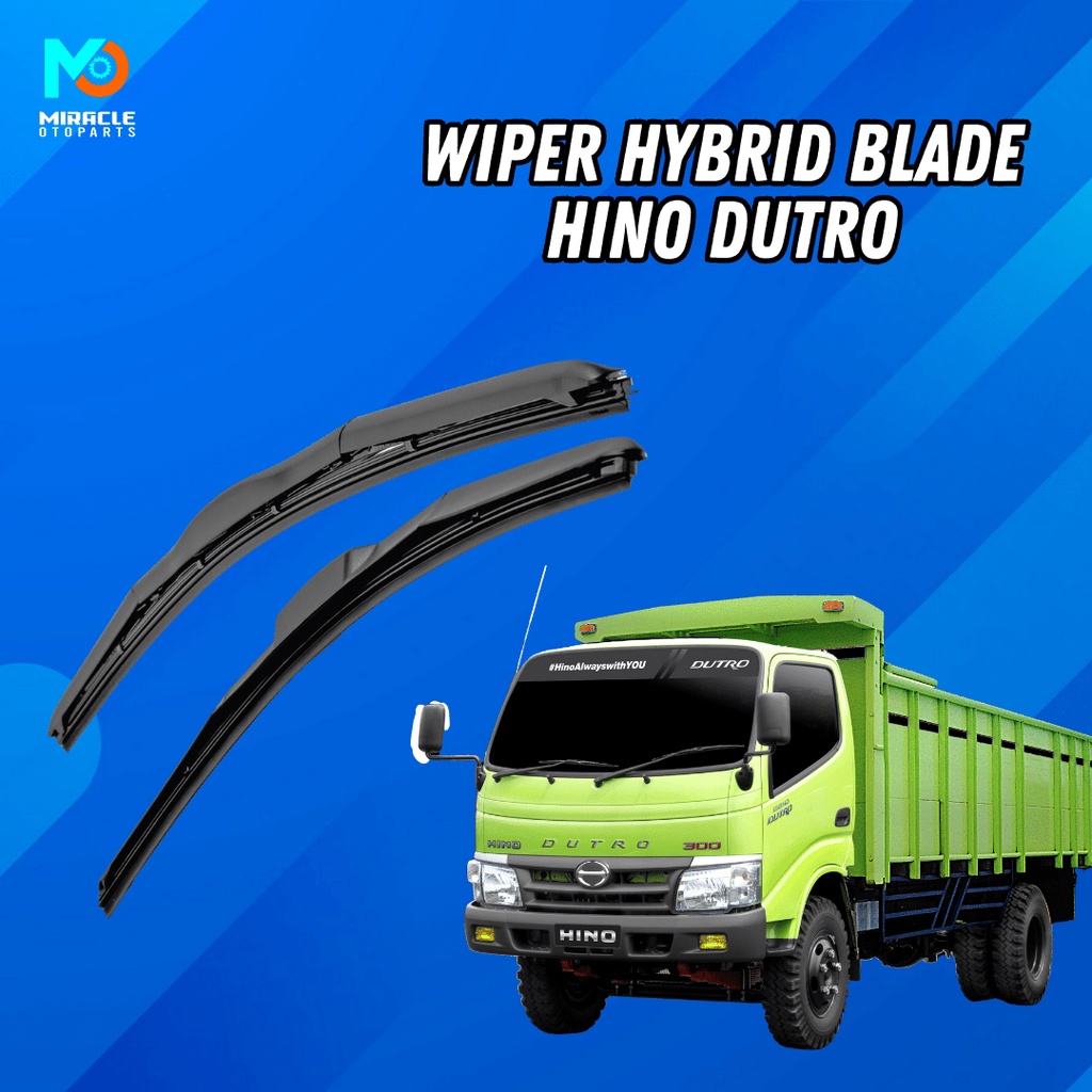 Jual Wiper Hybrid Blade Hino Dutro / Wiper Blade Hybrid 1 Set (Kiri dan ...