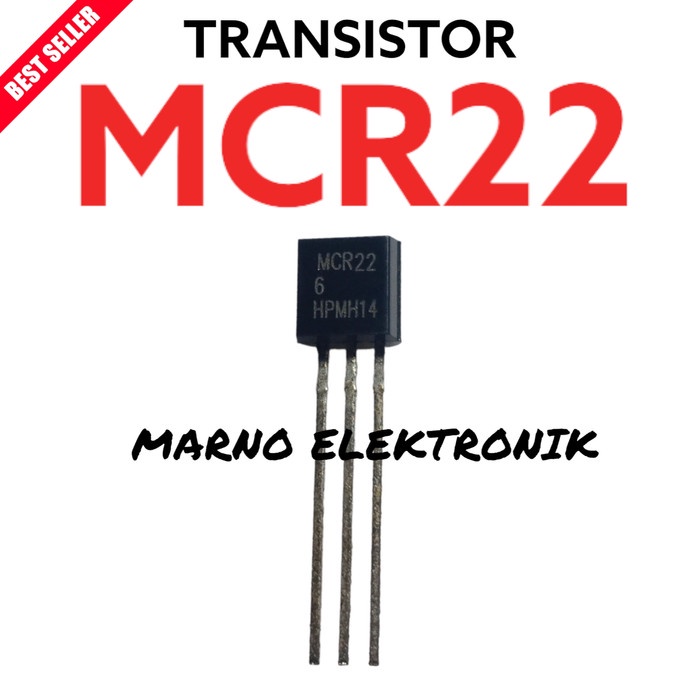 Jual TRANSISTOR TR MCR22 MCR22-6 MCR 22 ORI PART TOOL ELECTRO | Shopee Indonesia