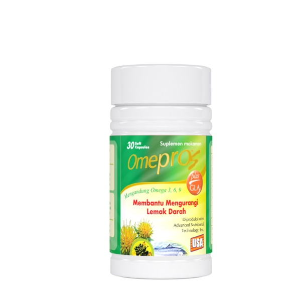 Jual Omepros Soft Capsules Box 30 Kapsul Suplemen Mengurangi Lemak ...