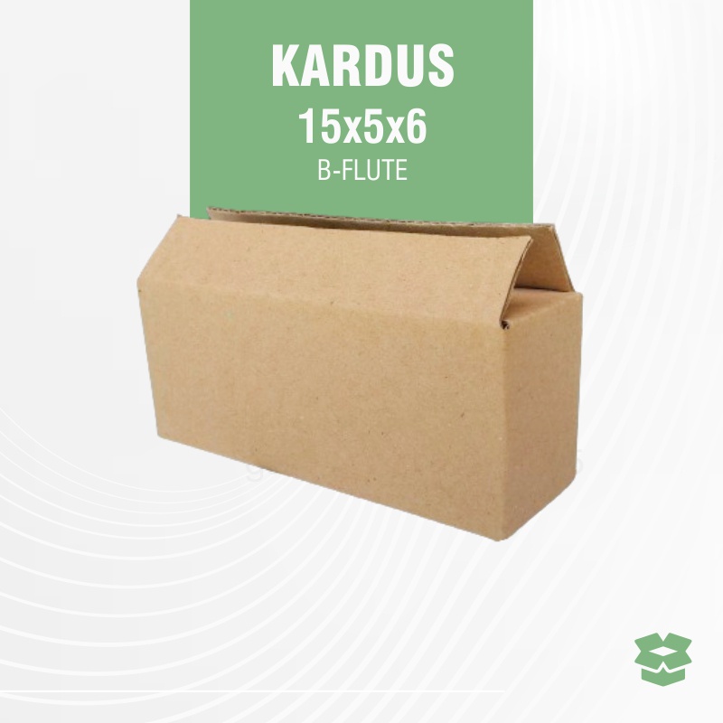 Jual KARDUS 15x5x6 BARU BOX KARTON B-FLUTE POLOS PACKING OLSHOP ...