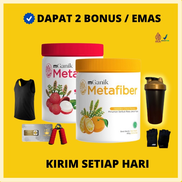 Jual MGANIK METAFIBER ORIGINAL HALAL RASA JERUK YUZU / RASA LECI META ...