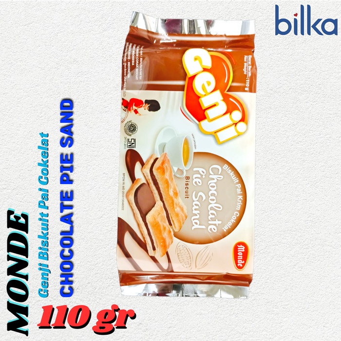 Jual MONDE Genji Chocolate Pie Sand 110gr | Shopee Indonesia