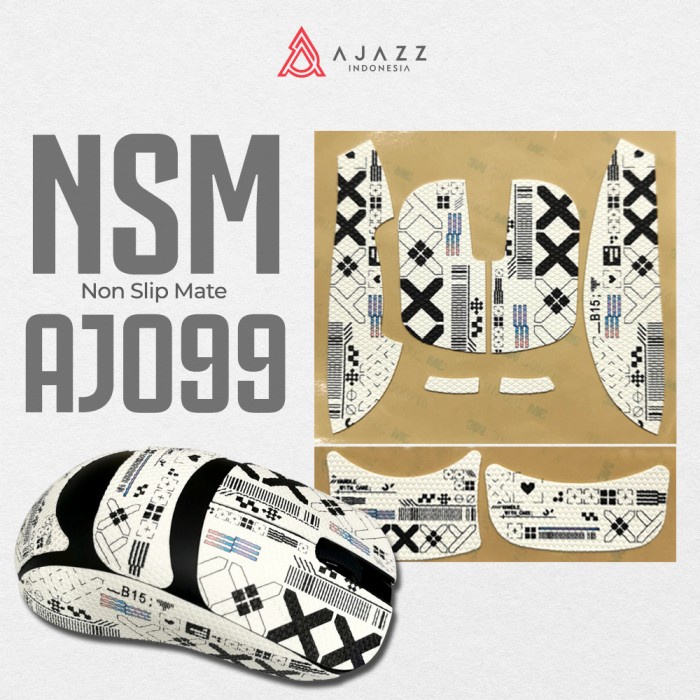 Jual Ajazz Mouse Anti Slip Sticker Garskin for Mouse AJ099 | Shopee ...