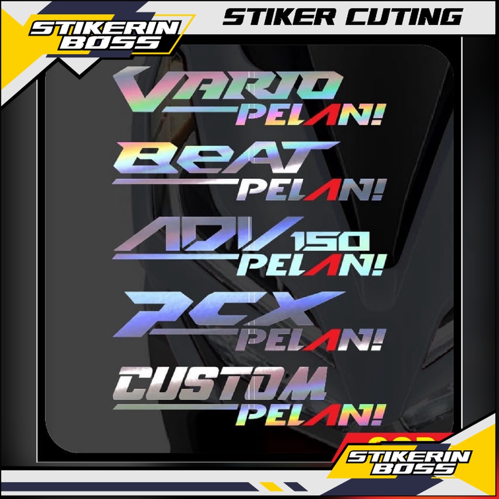 Jual Stiker Aksesoris Varriasi Motor Racing Viral Cutting Sticker Motor ...