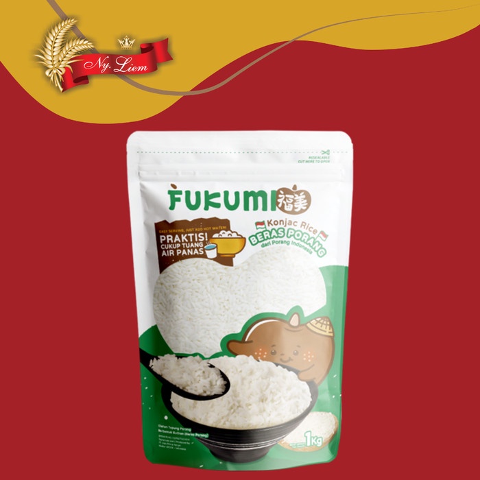 Jual FUKUMI Beras Porang / Konjac Rice 1 kg | Shopee Indonesia
