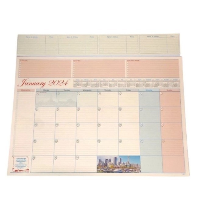 Jual Refill Agenda Meja Table Planner 2024 - besar | Shopee Indonesia