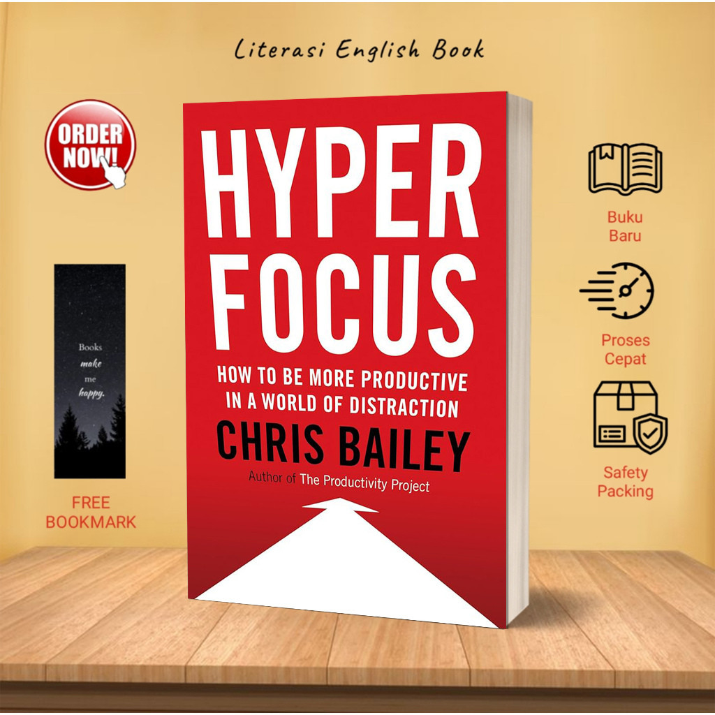 Jual Hyperfocus by Chris Bailey (English) | Shopee Indonesia