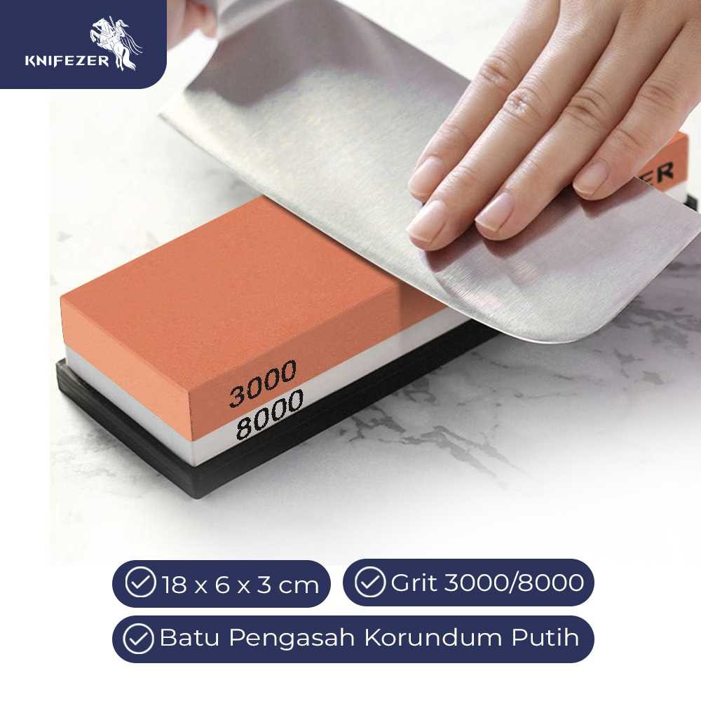 Jual Batu Pengasah Pisau Whetstone Knife Sharpener 18cm - WKSS-01 ...
