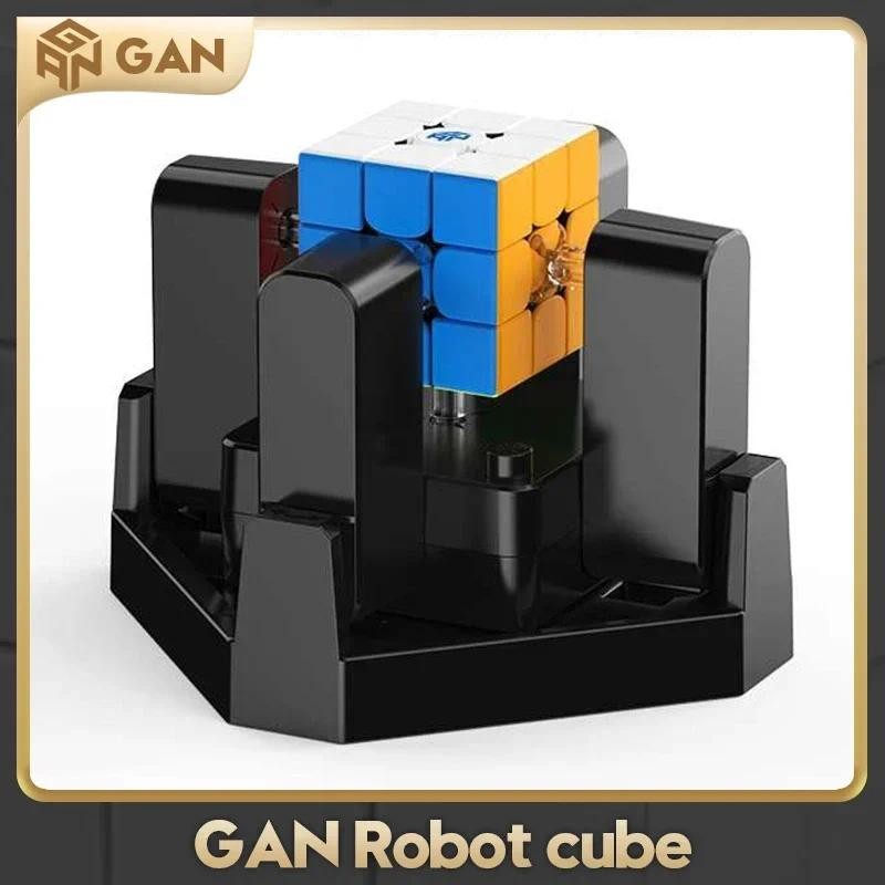 Jual GAN Robot Magic Cube 3x3 Helper Bluetooth Connection To App Speed ...