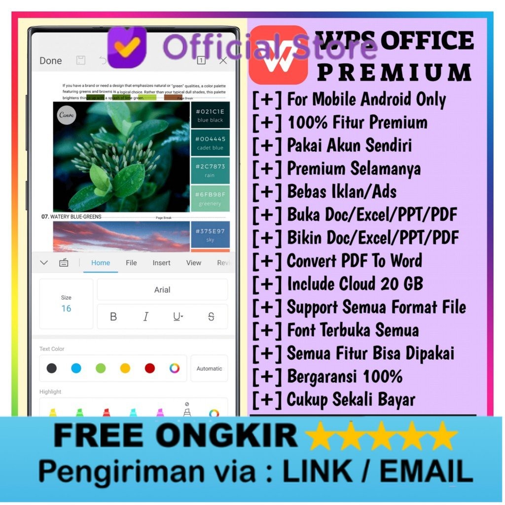 Jual WPS Office Premium Android Lifetime | Shopee Indonesia
