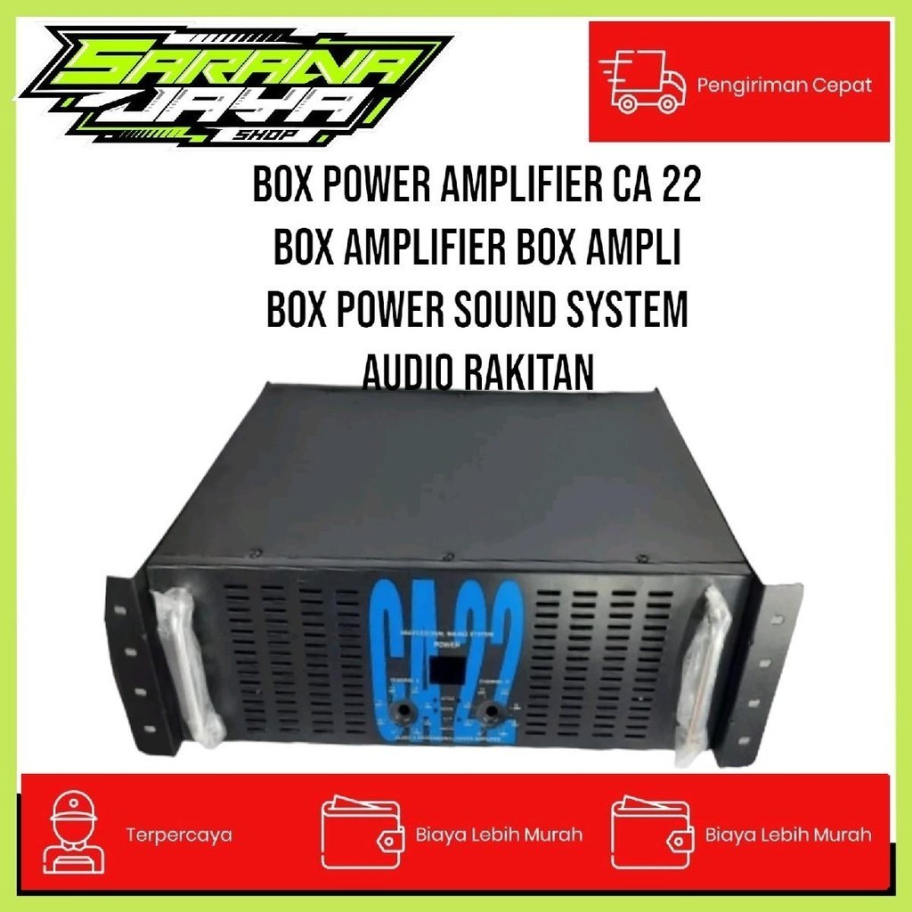 Jual Box Power Amplifier CA 22 Box amplifier box ampli box power sound ...