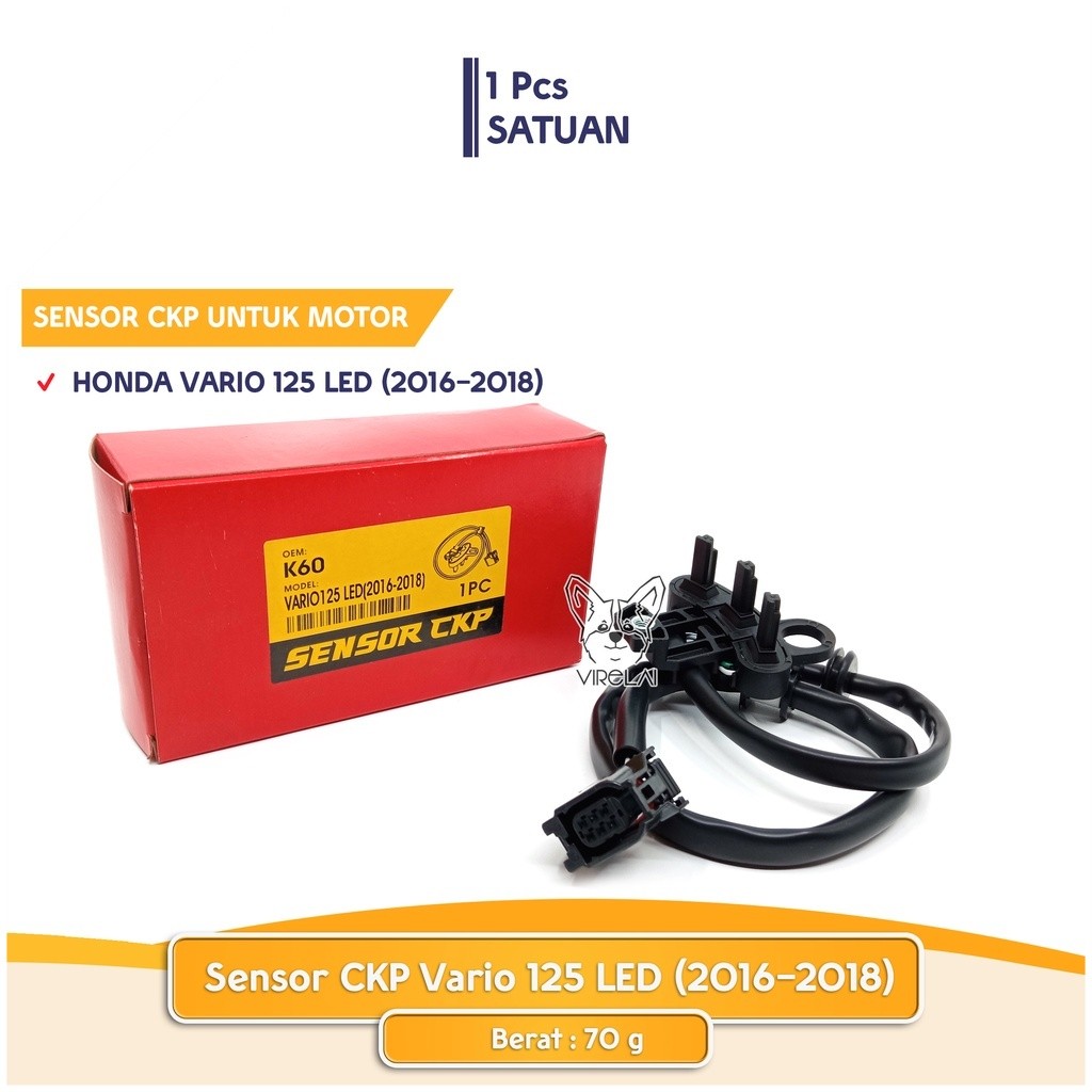 Jual Sensor CKP / Sensor Spull Kaki 3 Honda Vario 125 LED - K60 ...