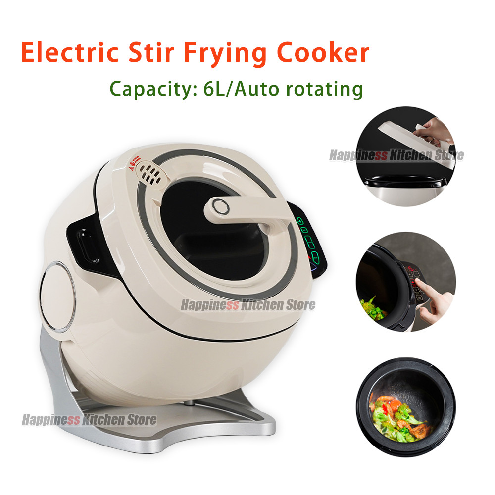 Jual Electric Cooker 6L Fry Cooker Auto Cooking Machine Multifunctional ...