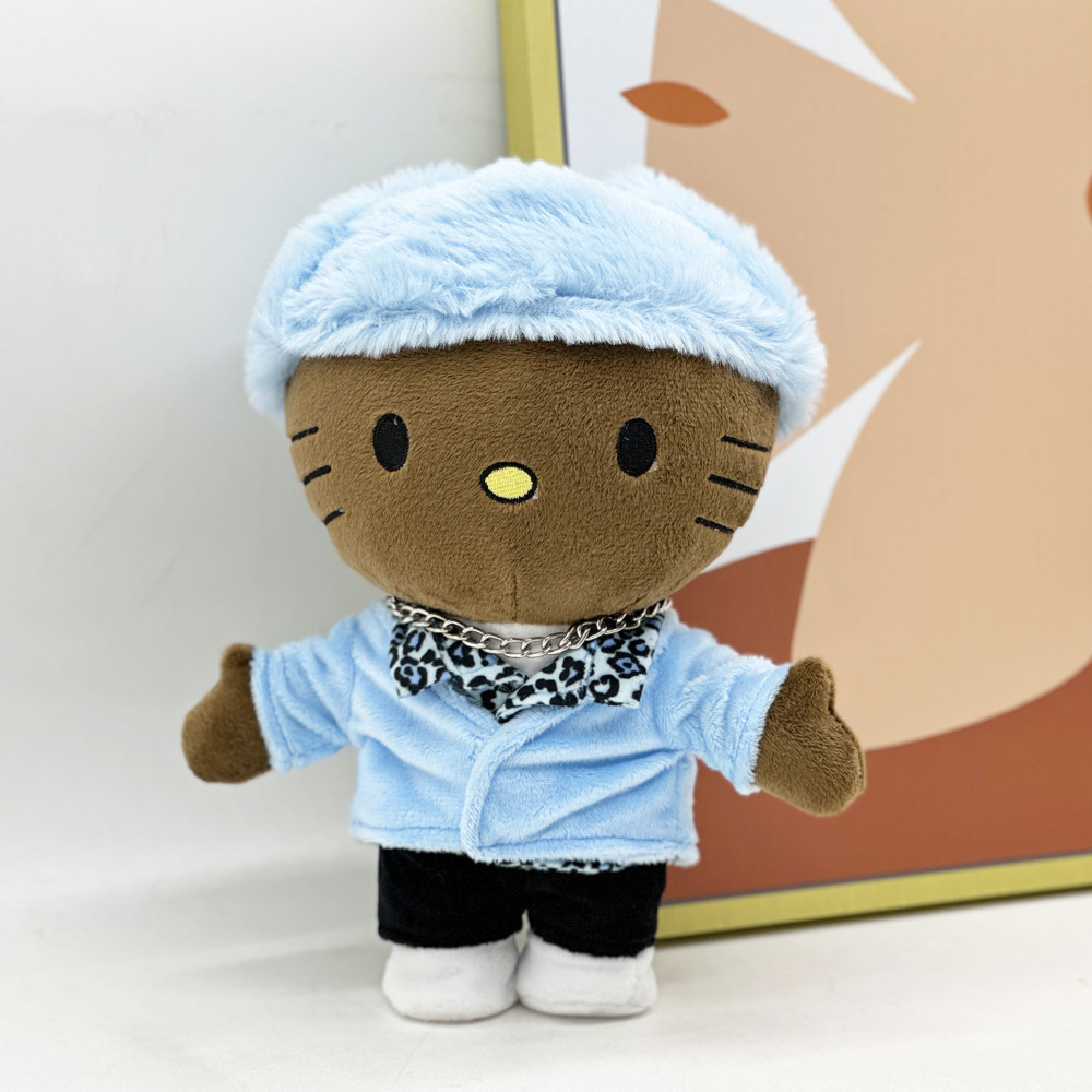 Jual New Hello Kitty Tyler The Creator Blue Hat Clothes Plush Doll ...