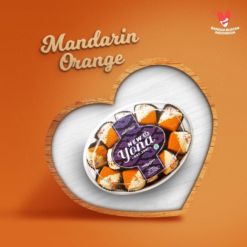 Jual New Yona Cookies Mandarin Orange | Shopee Indonesia