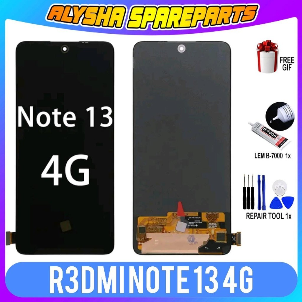 Jual LCD COMPATIBLE FOR REDMI NOTE 13 4G FULSET INCELL | Shopee Indonesia