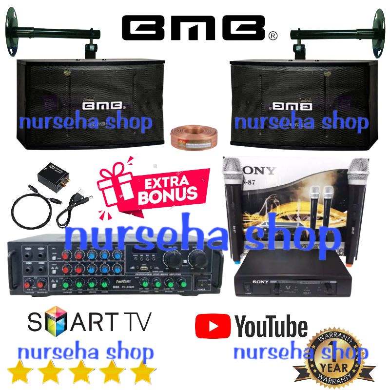 Jual Paket Sound System karaoke set BMB TERMURAH ORI | Shopee Indonesia