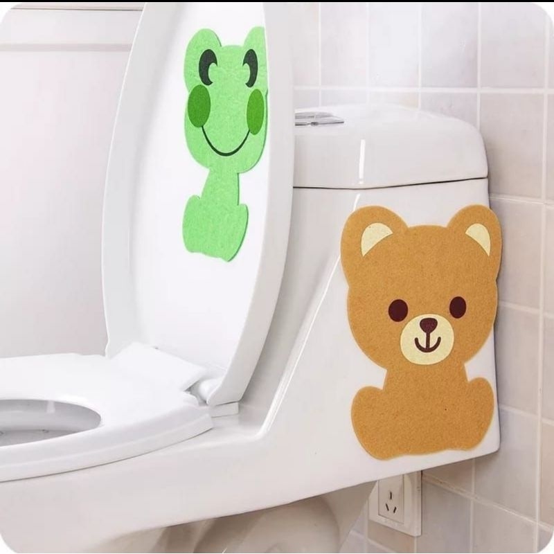 Jual D781 STIKER KLOSET pewangi toilet tempel pengharum kloset karakter ...