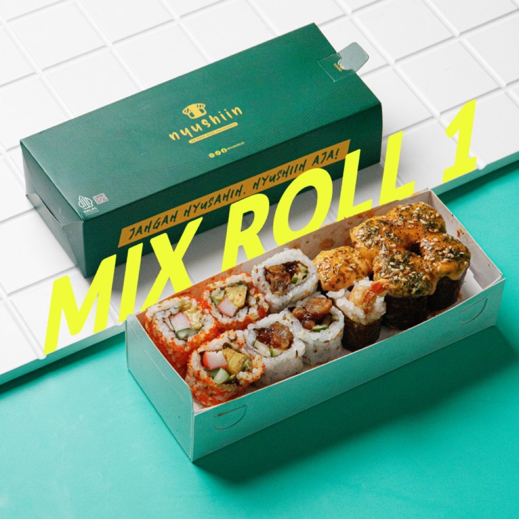 Jual Mix Roll 1 | Sushi Platter | Shopee Indonesia