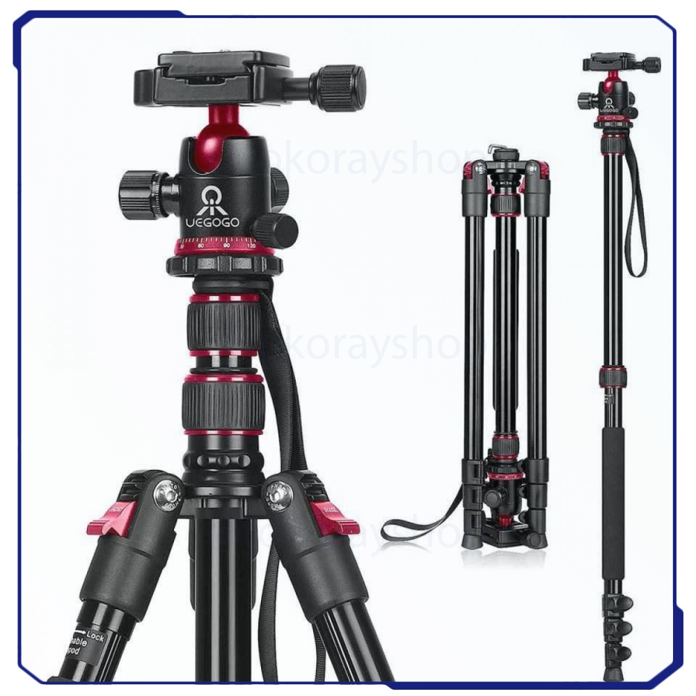 Jual Tripod Kamera Profesional Rotasi 360 Monopod Fleksibel - C11 ...