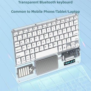 Jual TRIPLEDI Keyboard Touchpad Tablet Acrylic Transparent TD4201 ...