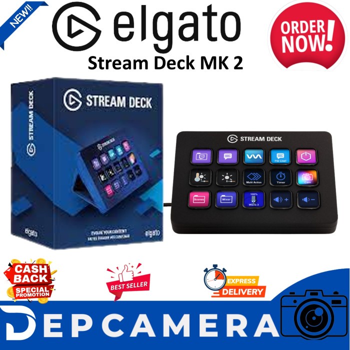 Jual Elgato Stream Deck MK 2 / Streamdeck MK2 Control Pad - GARANSI ...