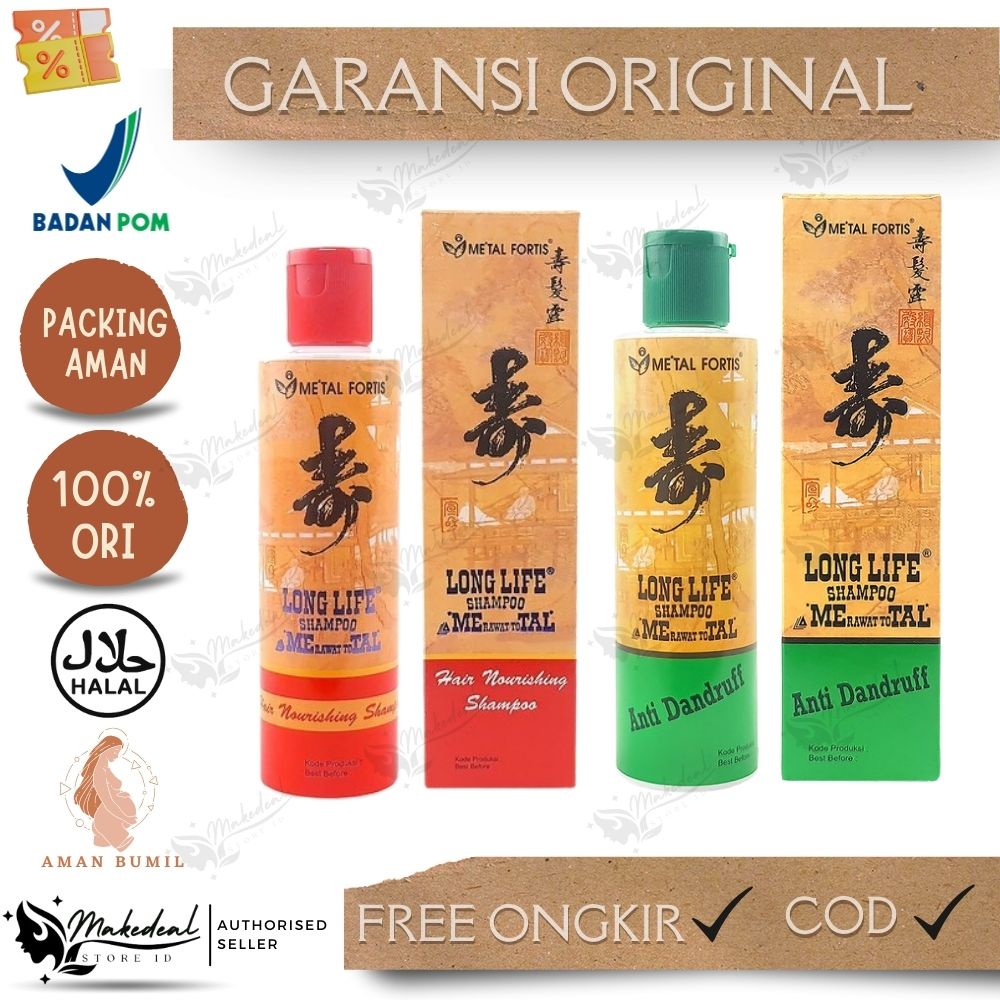 Jual METAL FORTIS Shampo Metal Anti Dandruff 200 / 100 / 60 ML Hair ...