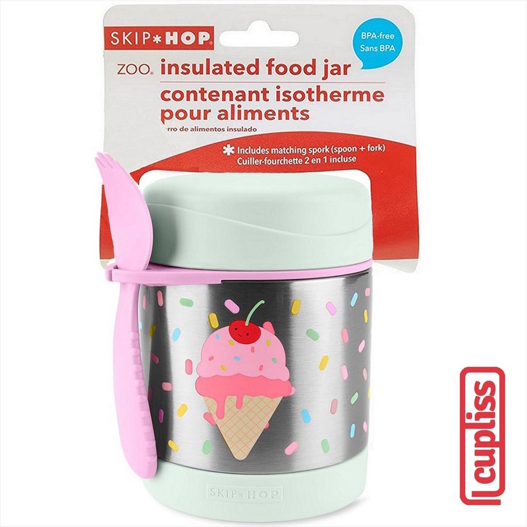 Jual Skip Hop Original Zoo Insulated Food Jar 325 ml 285410 Ice Cream ...