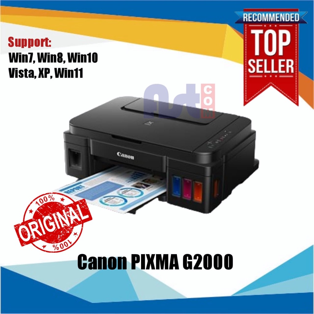 Jual Printer Scan Copy Canon Pixma G2000 Normal | Shopee Indonesia