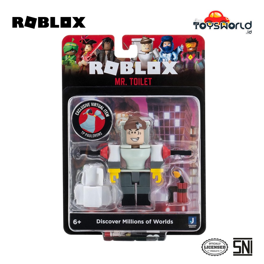 Jual Roblox Core Figures Mr. Toilet - Mainan Anak | Shopee Indonesia