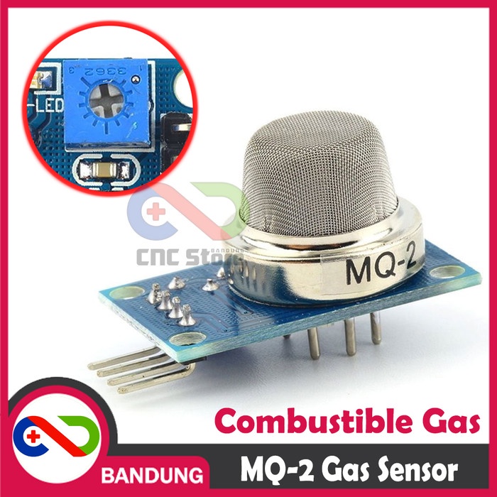 Jual MQ-2 MQ2 LPG BUTANE METHANE GAS SMOKE SENSOR MODULE FOR ARDUINO ...