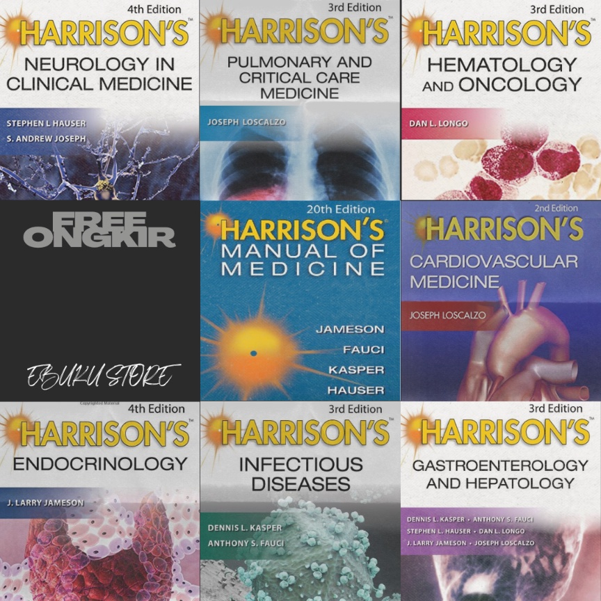 Jual Harrison Gastroenterology Hepatology Endocrinology Neurology Hematology Pulmonary | Shopee ...