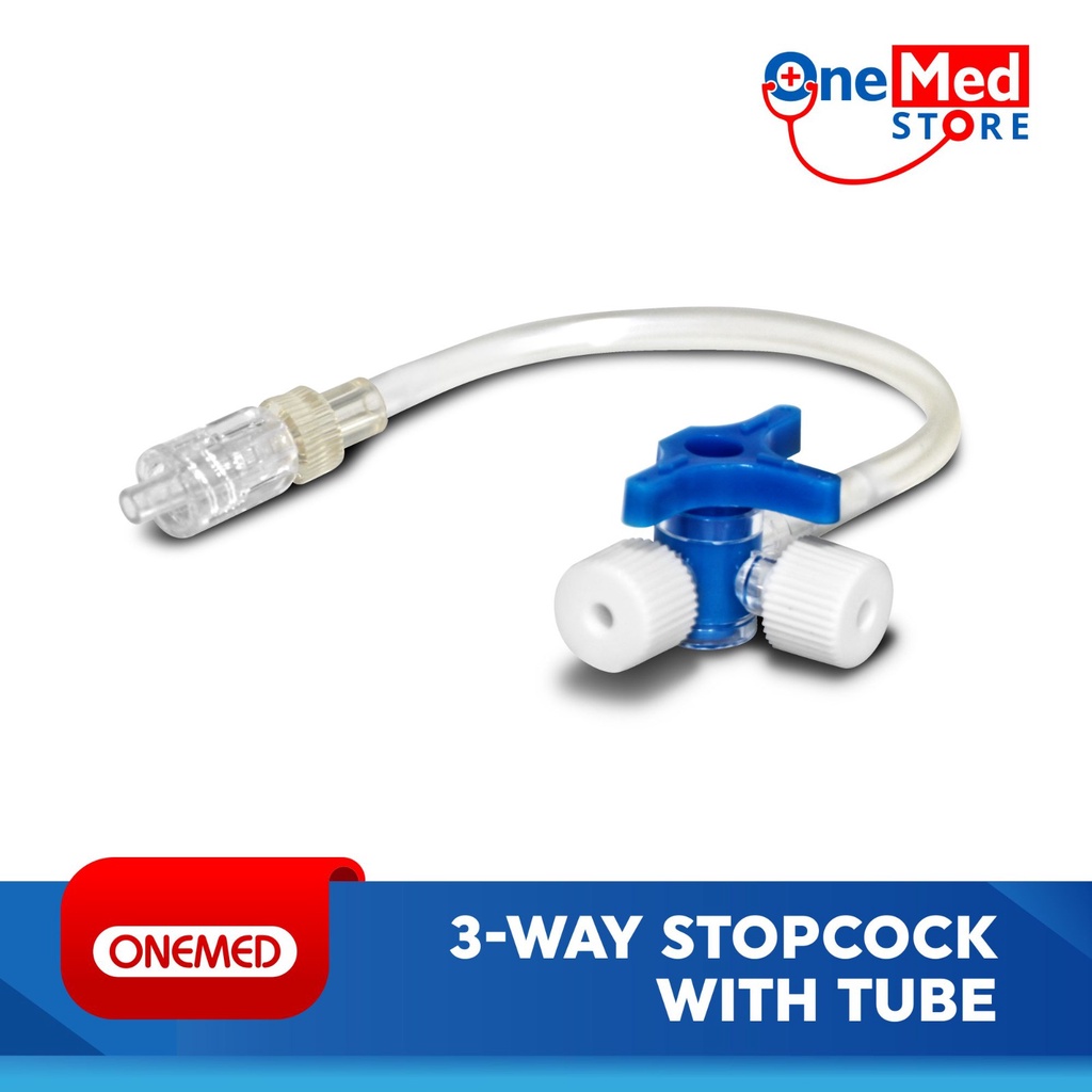 Jual OneMed 3-Three Way Stopcock with tube YG | Shopee Indonesia