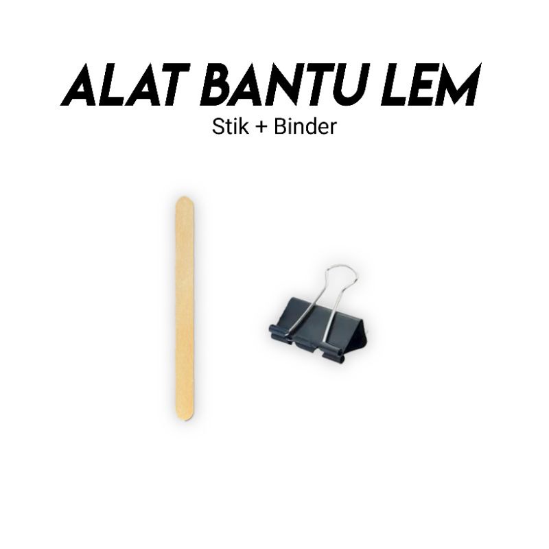 Jual Alat Bantu Press Lem Sepatu Stick + Binder Alat Bantu Saat Ngelem ...
